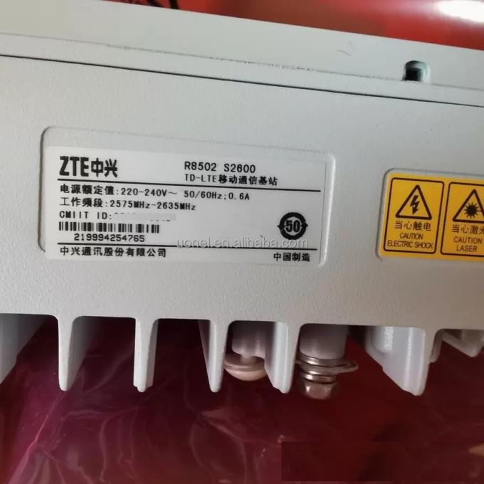 ZTE ZXSDR R8502 S2300 2320MHz-2370MHz 50/60Hz 0.6A R8502E S2600 TD-LTE ...