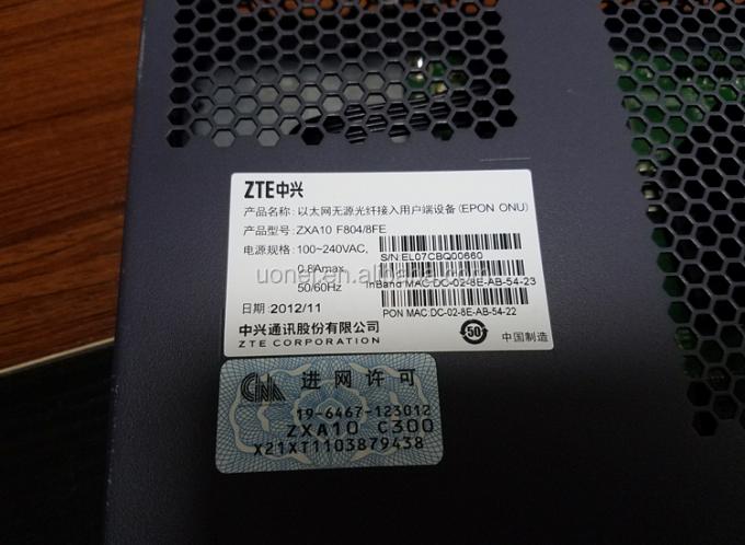 ZTE ZXA10 F804 - ZTE F804 GPON OUN Multiple Dwelling Unit for FTTB / FTTO