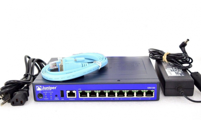 Juniper SRX100B,SRX services gateway 100 with 8xFE ports and base ...