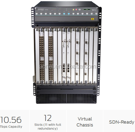 Juniper MX960-PREMIUM-AC,Base system with redundant RE-2000, SCB, and power