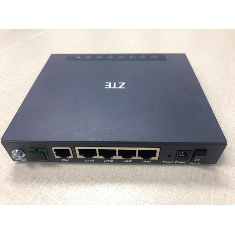ZTE ZXA10 F600G F600W 4GE Bridge optical fiber network router GPON ONU ...