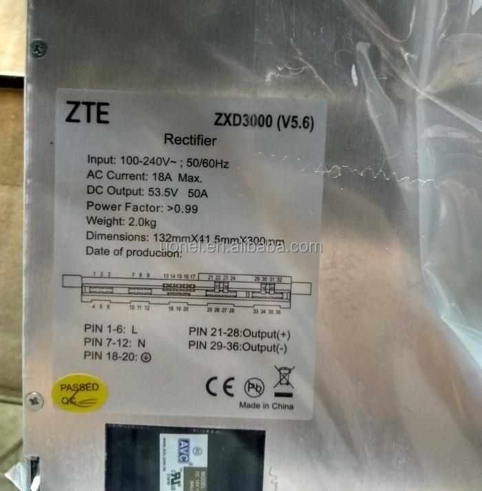 Original ZTE ZXD3000(V5.6) Adjustable rectifier module communication ...